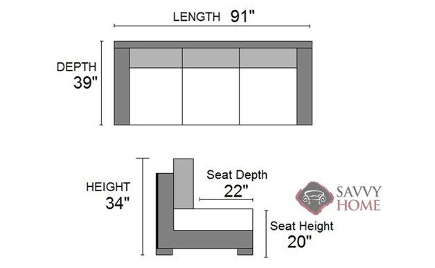 Barbara Leather Stationary Sofa by Palliser is Fully Customizable by ...