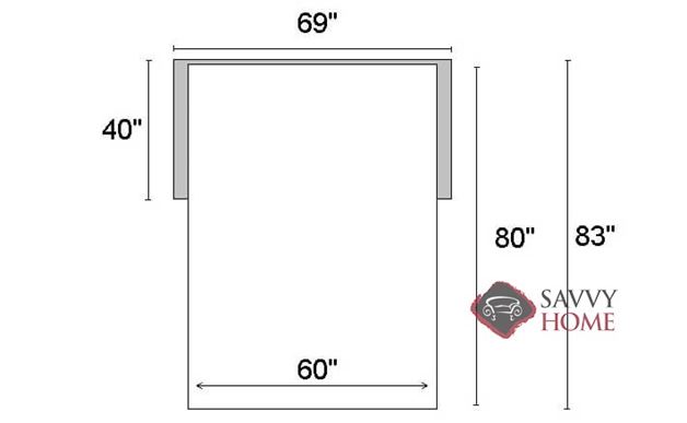 Flipper by Luonto Fabric Sleeper Sofas Queen by Luonto is Fully ...